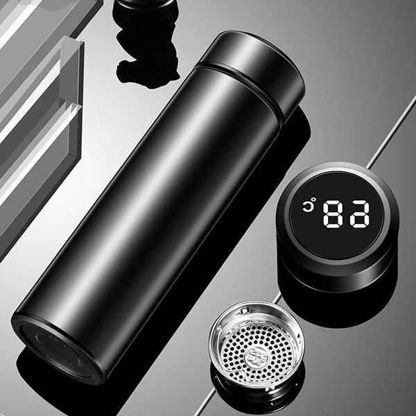 Smart Digital Temperature Display Flask – Buyaz